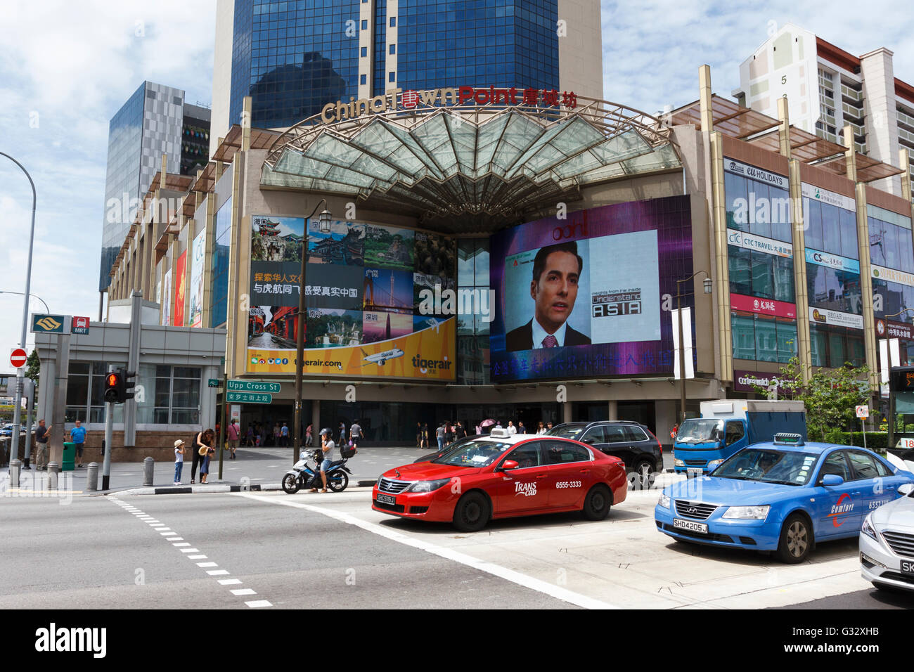 Upper Cross Street, Chinatown, Singapore Stock Photo - Alamy