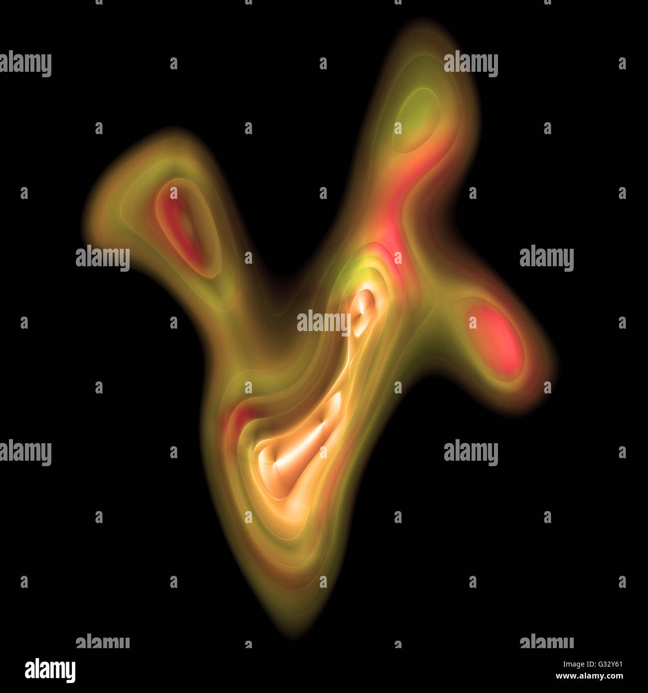 Abstract coloring gradients background with linse,lens distortion,wrap ...