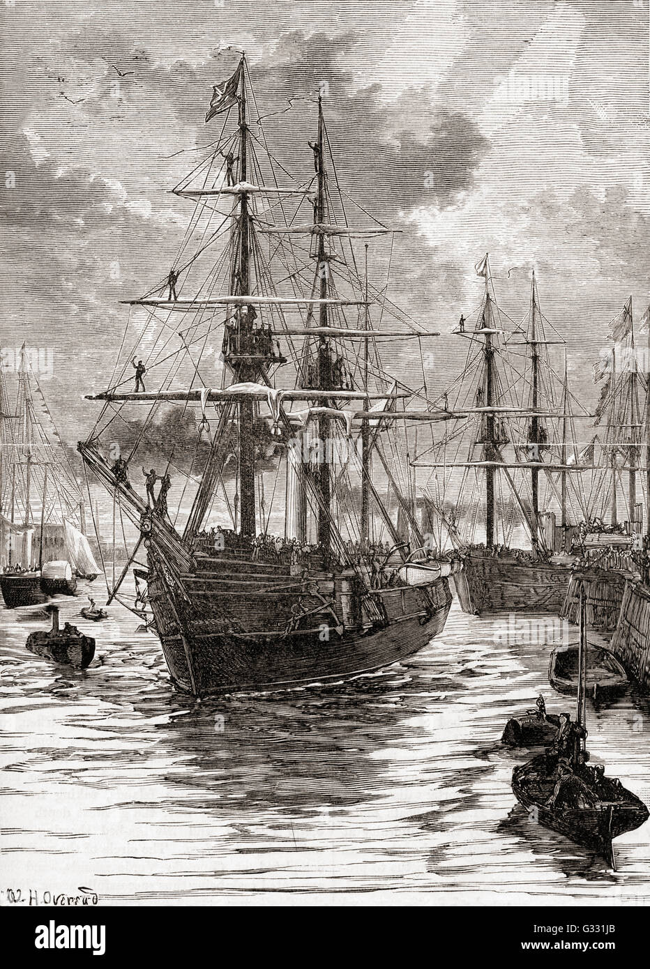 Hms discovery hi-res stock photography and images - Alamy