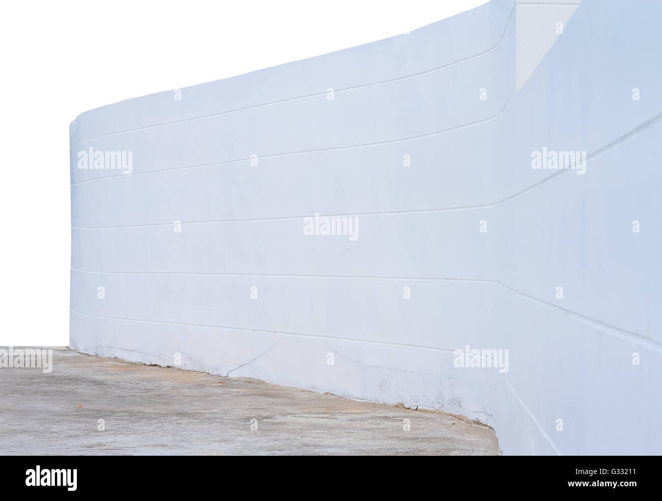 Corner of room white brick wall hi-res stock photography and images - Alamy