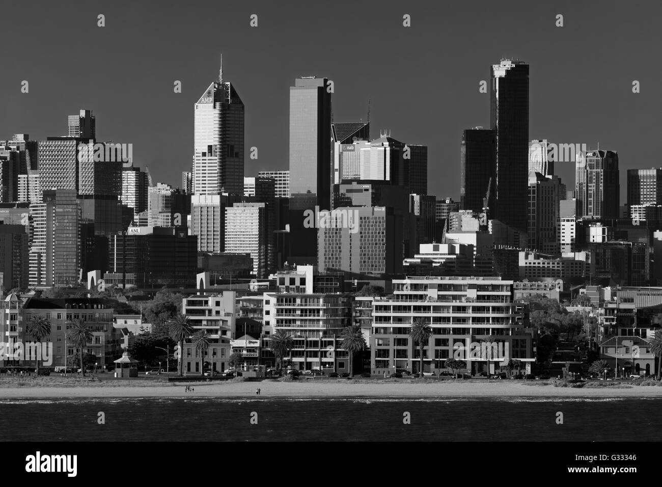 Melbourne skyline, Victoria, Australia Stock Photo - Alamy