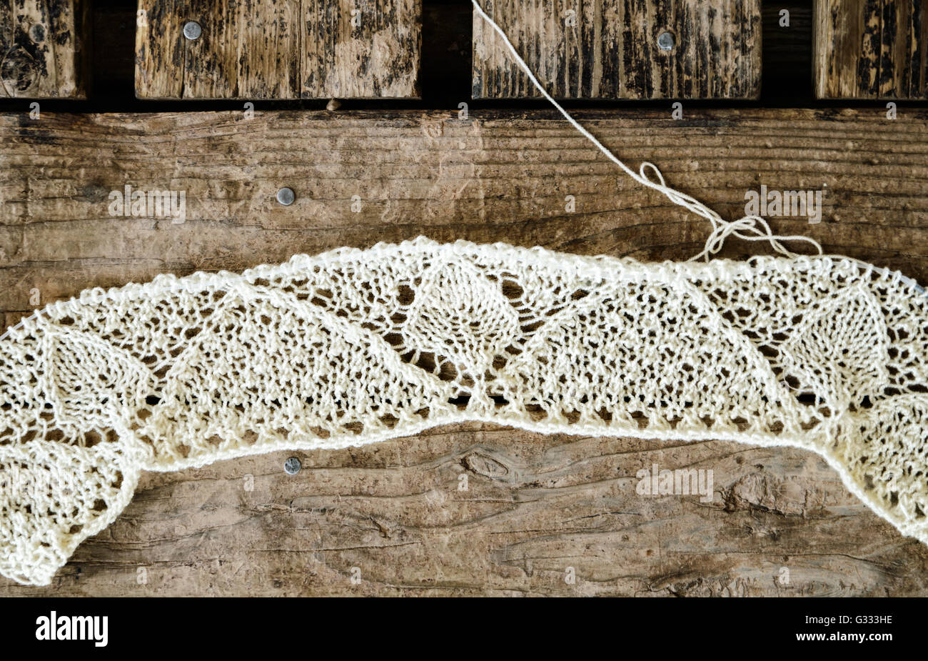 Unfinished knit hi-res stock photography and images - Alamy