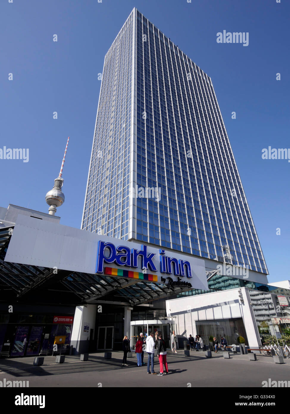 Park Inn Hotel, Alexanderplatz, Mitte, Berlin, Germany Stock Photo - Alamy