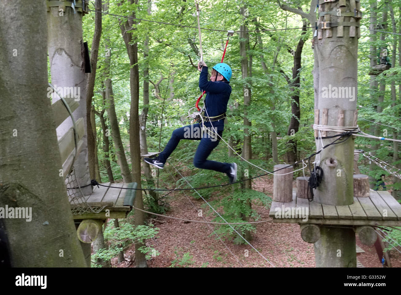 Kletteruebung hi-res stock photography and images - Alamy