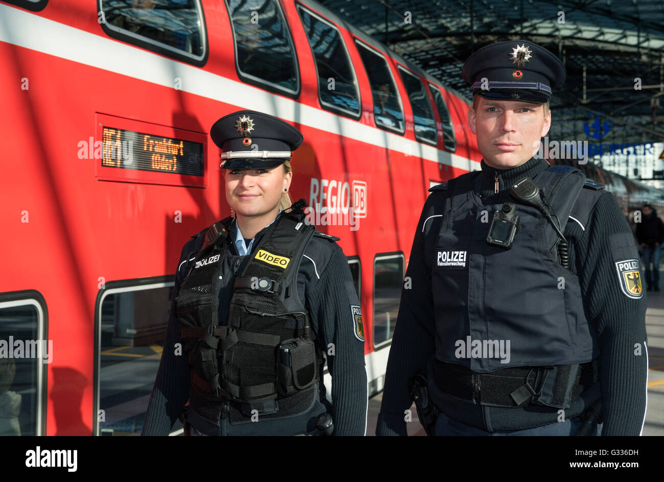 Federal police officers control hi-res stock photography and images - Alamy
