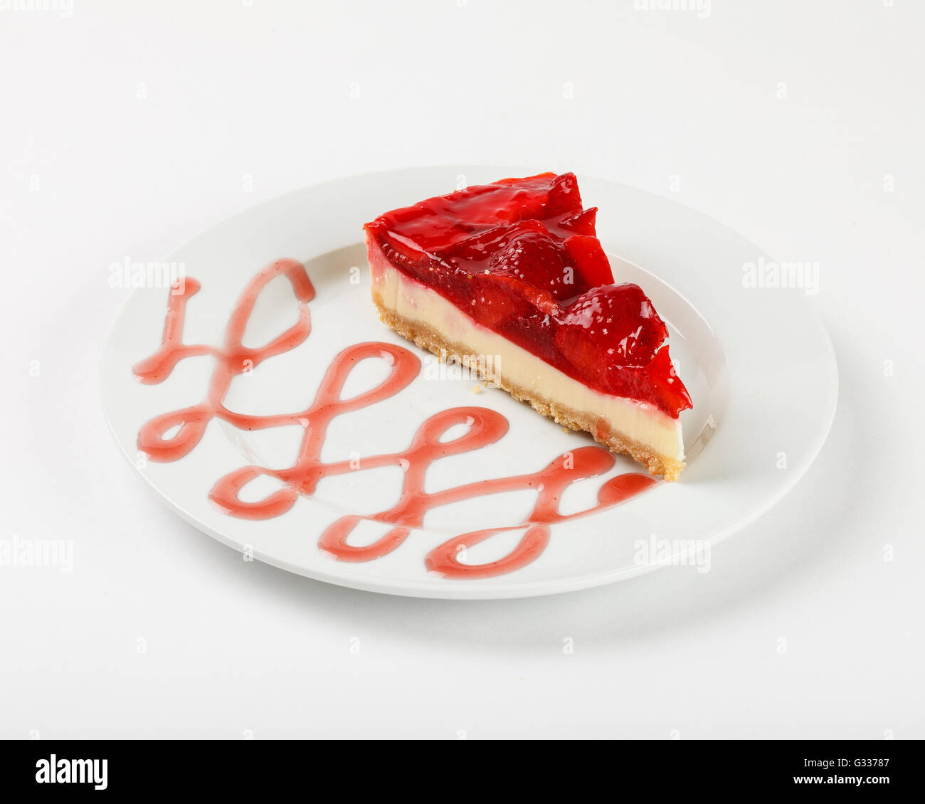 Cheesecake with jelly hi-res stock photography and images - Alamy