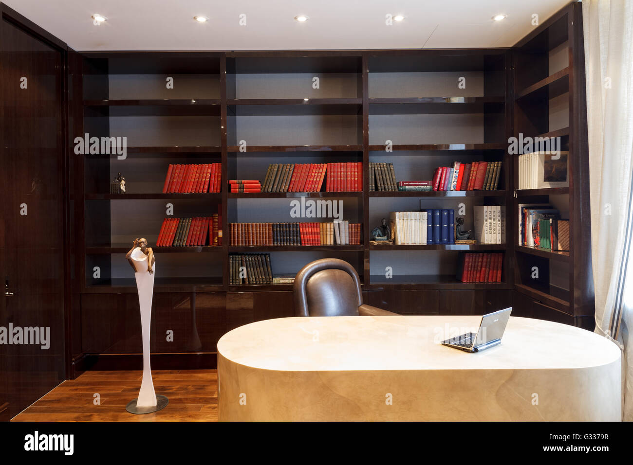 Office Library SJK Architects Designs New Office For Penguin Random