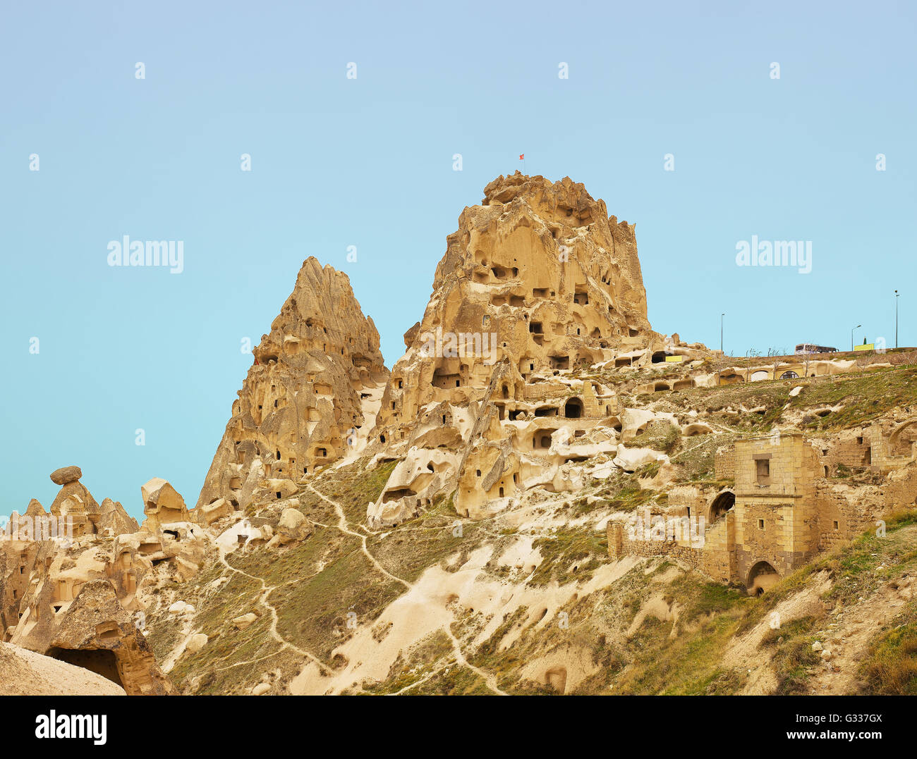 Uchisar castle hi-res stock photography and images - Alamy