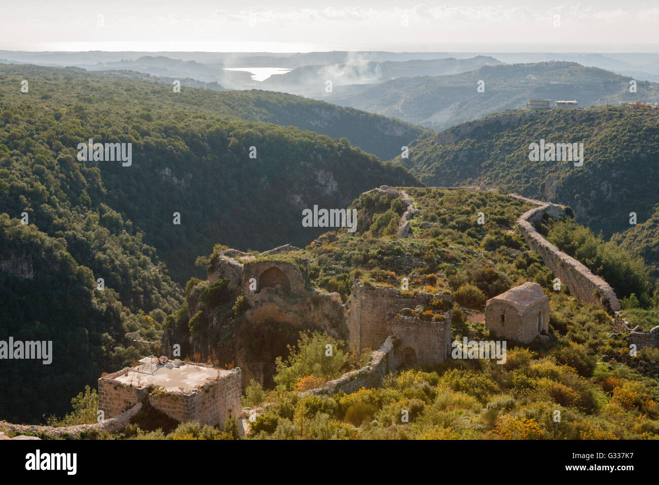 Citadel of Salah Ed-Din. Saladin Castle, Latakia, Syria Stock Photo - Alamy