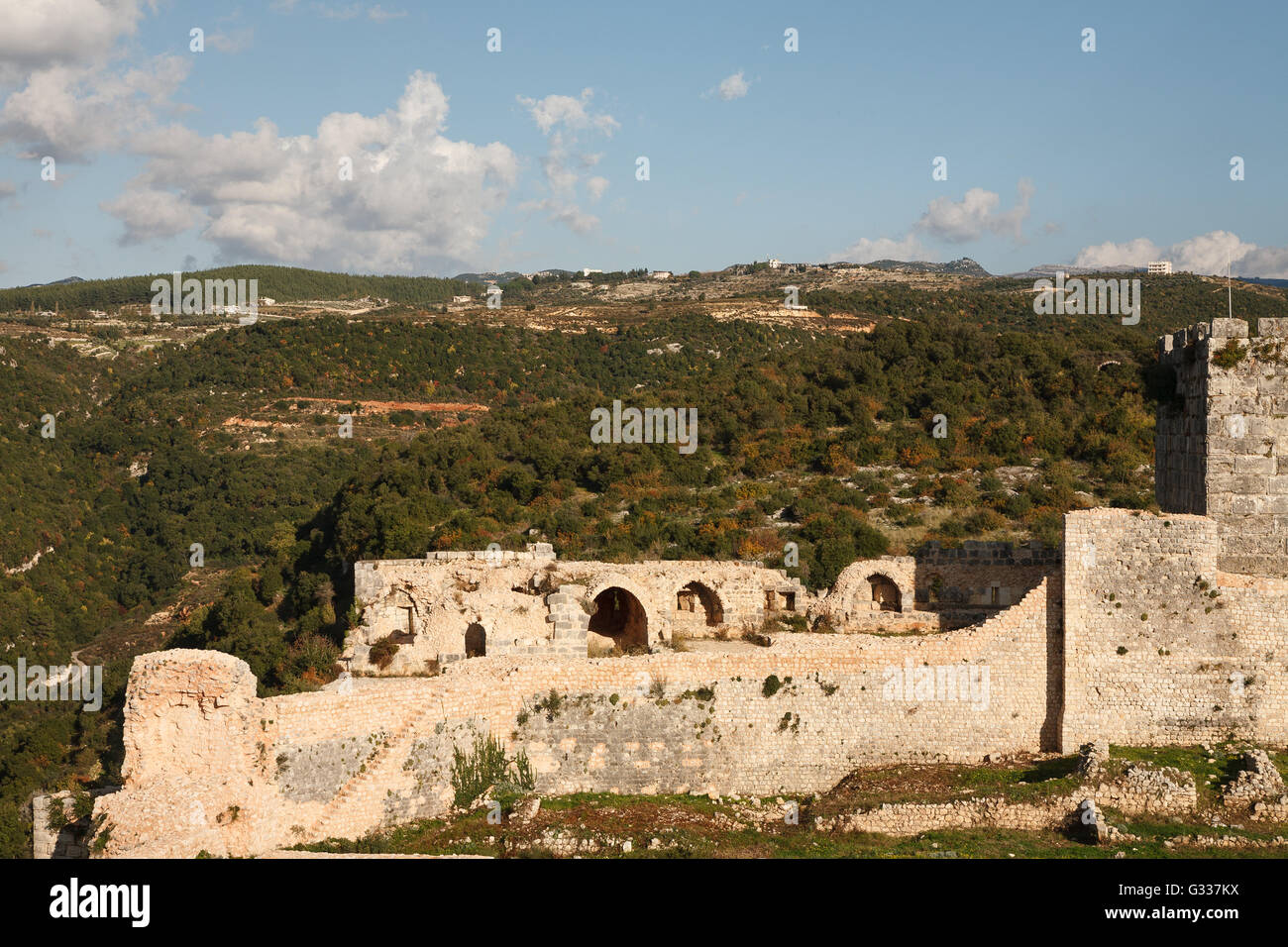 Citadel of Salah Ed-Din. Saladin Castle, Latakia, Syria Stock Photo - Alamy