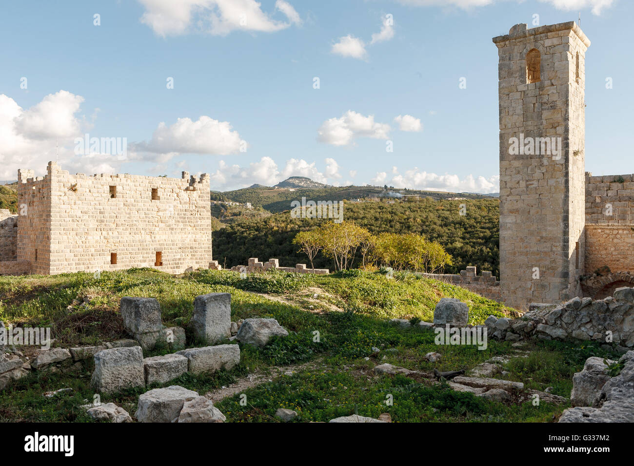 Citadel of Salah Ed-Din. Saladin Castle, Latakia, Syria Stock Photo - Alamy