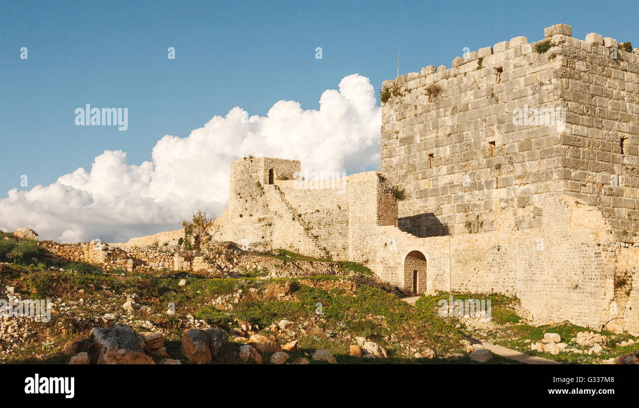 Citadel of Salah Ed-Din. Saladin Castle, Latakia, Syria Stock Photo - Alamy