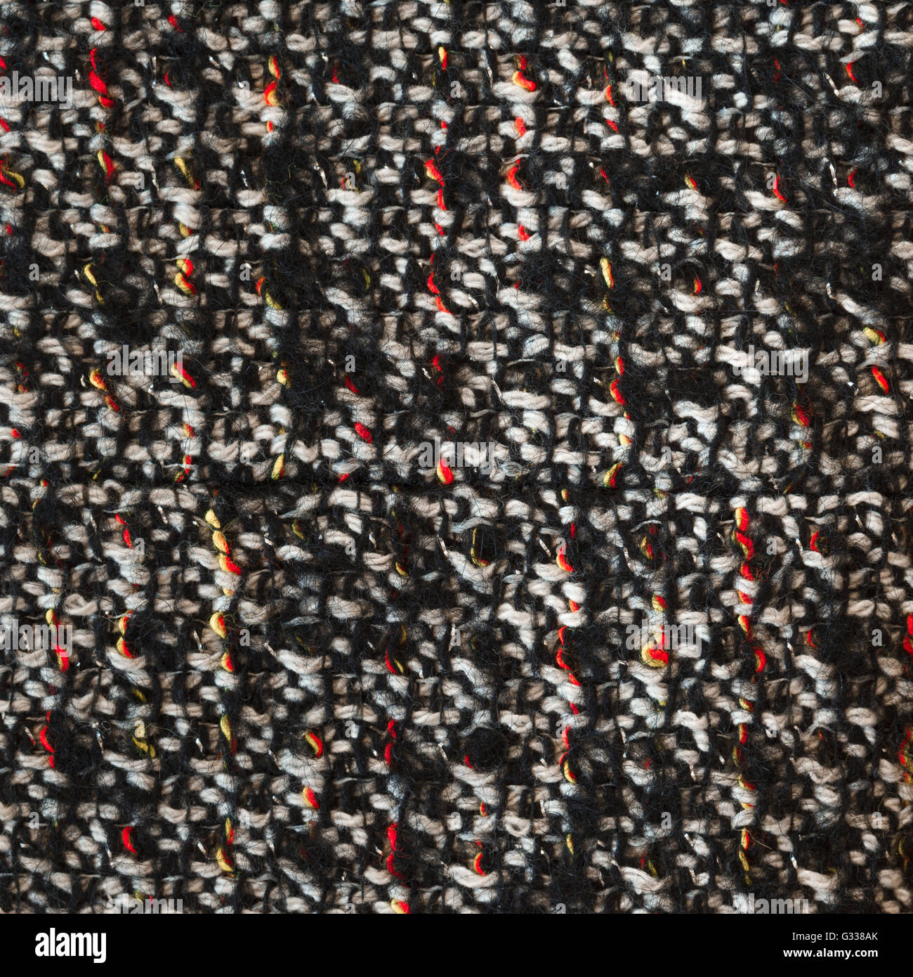 Black and white fabric texture hi-res stock photography and images - Alamy