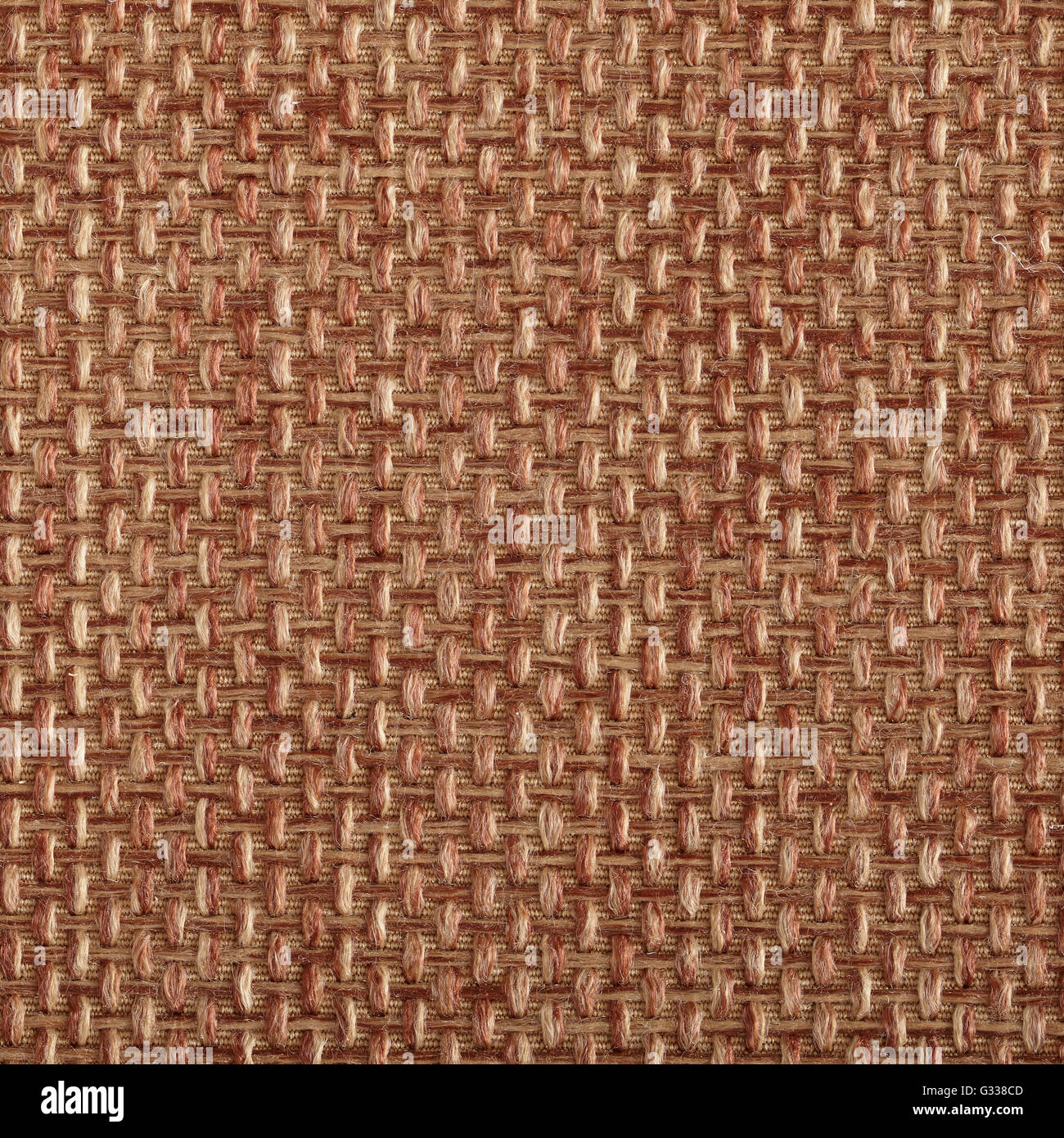 Rough salmon fabric texture. Close up, top view Stock Photo - Alamy