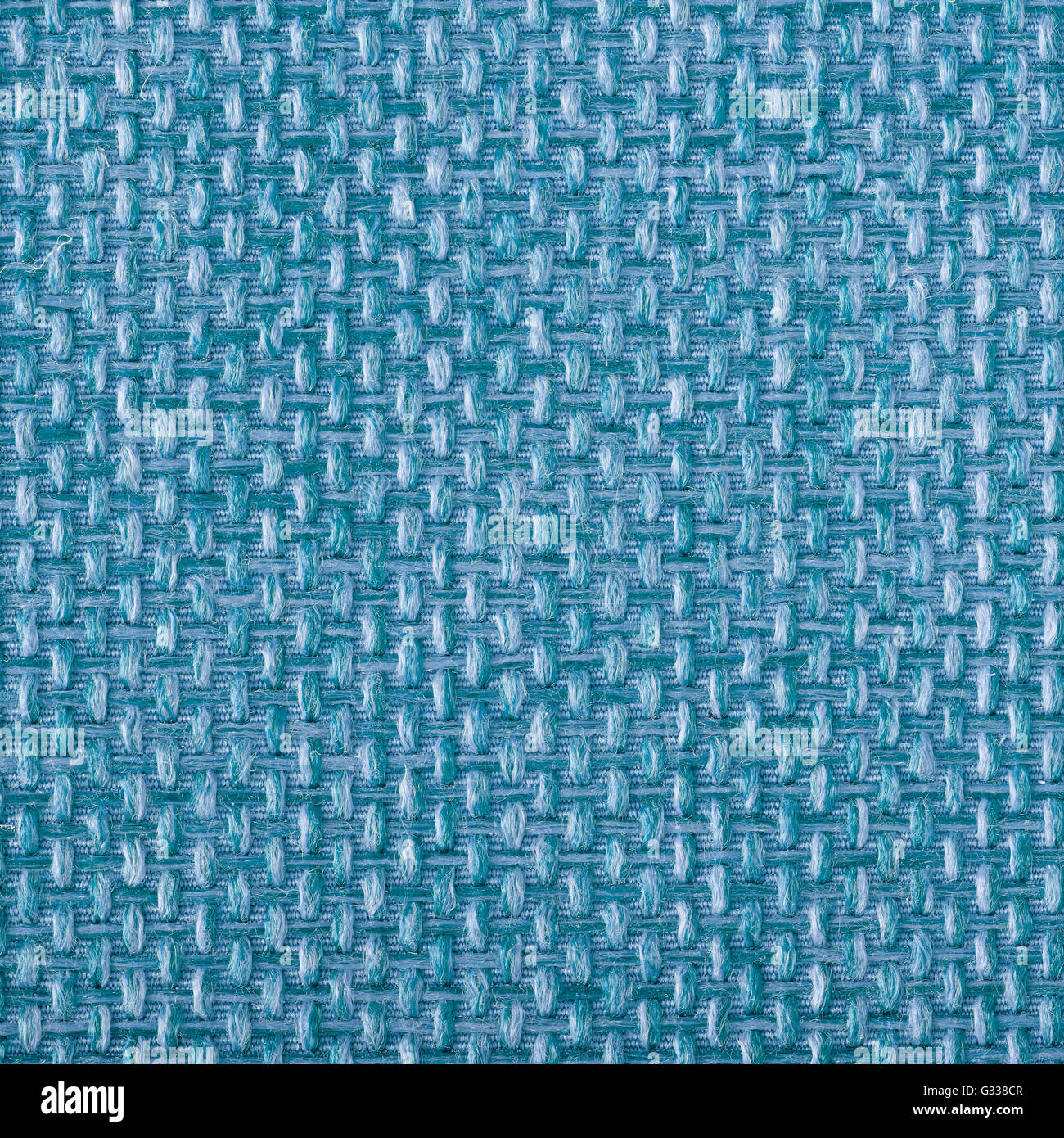 Turquoise fabric texture. Close up, top view Stock Photo - Alamy