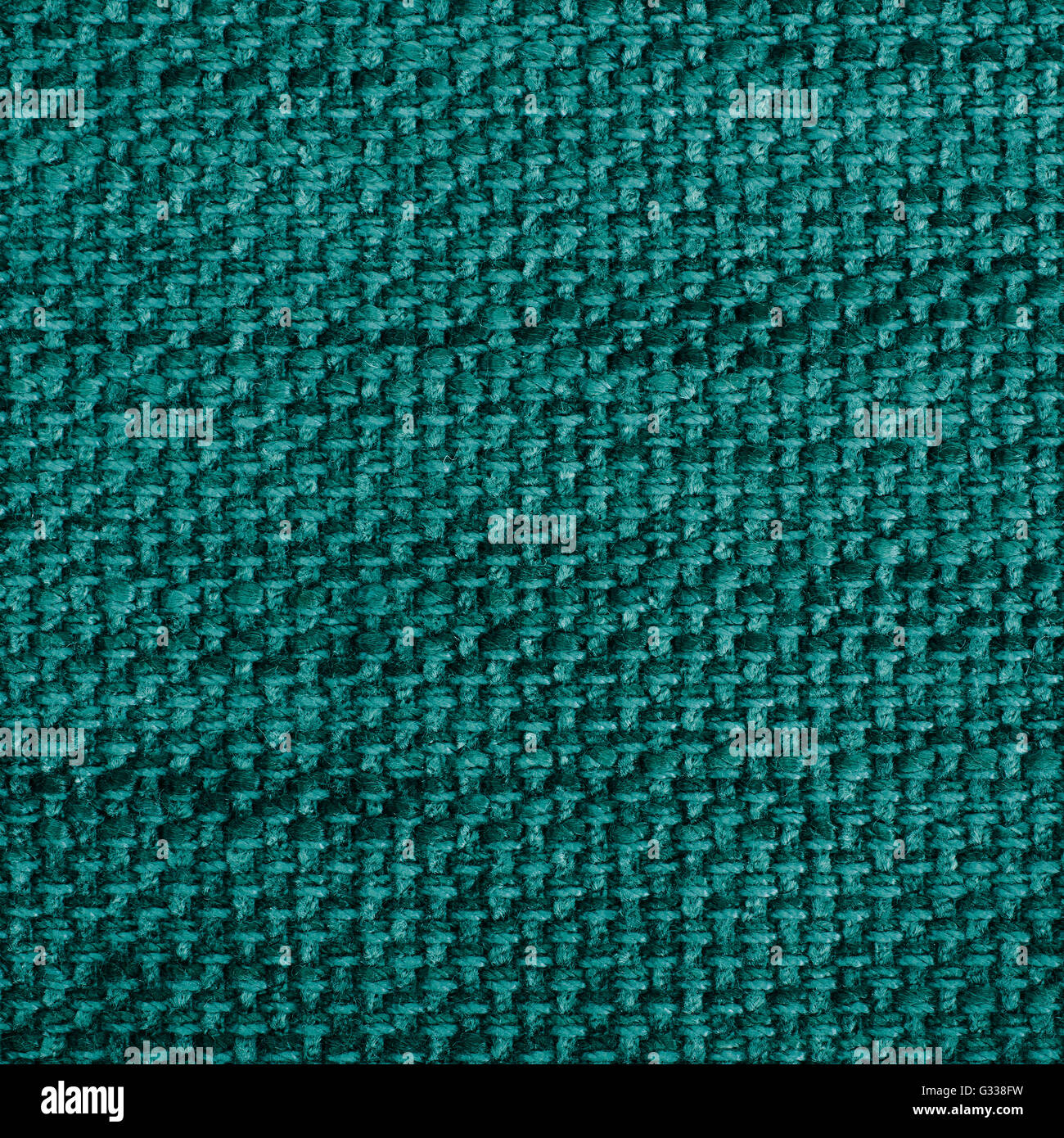 Dark cyan fabric texture. Close up, top view Stock Photo - Alamy