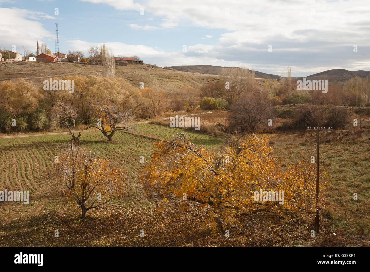 Rural areas of Turkey country Stock Photo - Alamy
