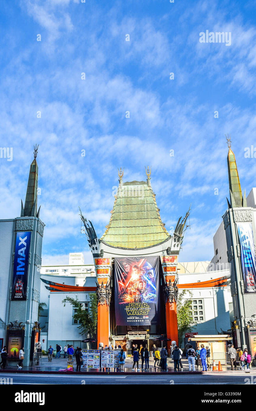 Theater district los angeles hi-res stock photography and images - Alamy