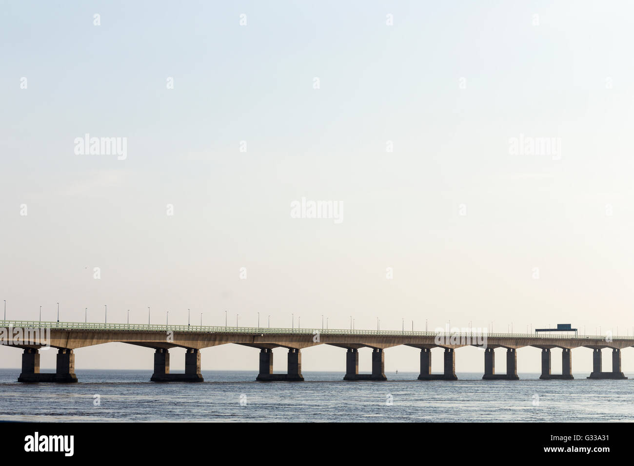 The Second Severn Crossing M4 motorway bridge between England and Wales ...