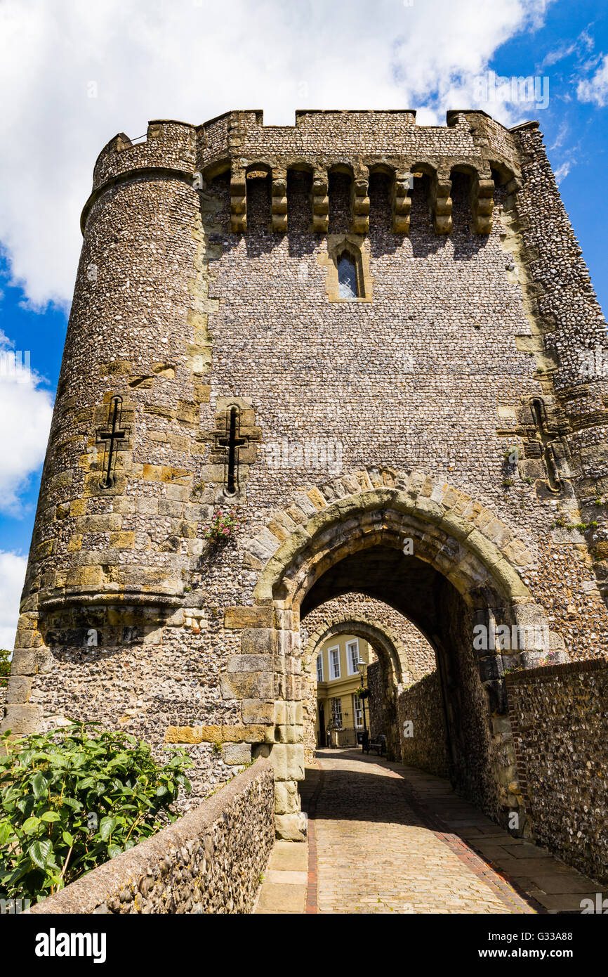 Lewes Castle, Lewes, East Sussex, England Stock Photo - Alamy