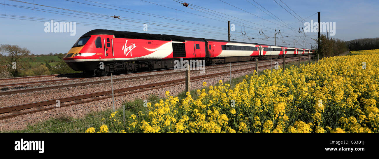 43319 Virgin Trains operating company, High Speed Diesel Train, East ...