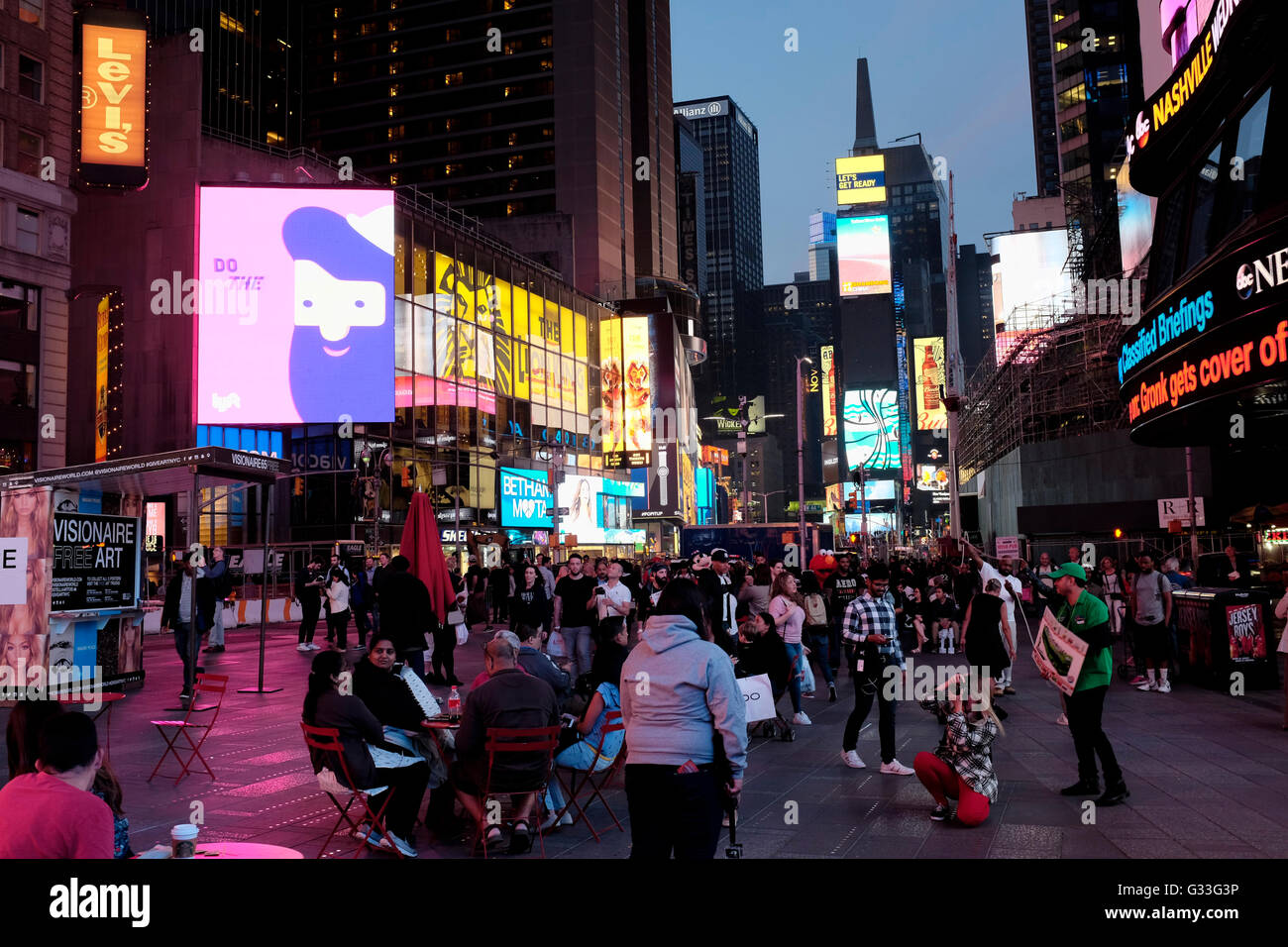 Atlantic times square hi-res stock photography and images - Alamy