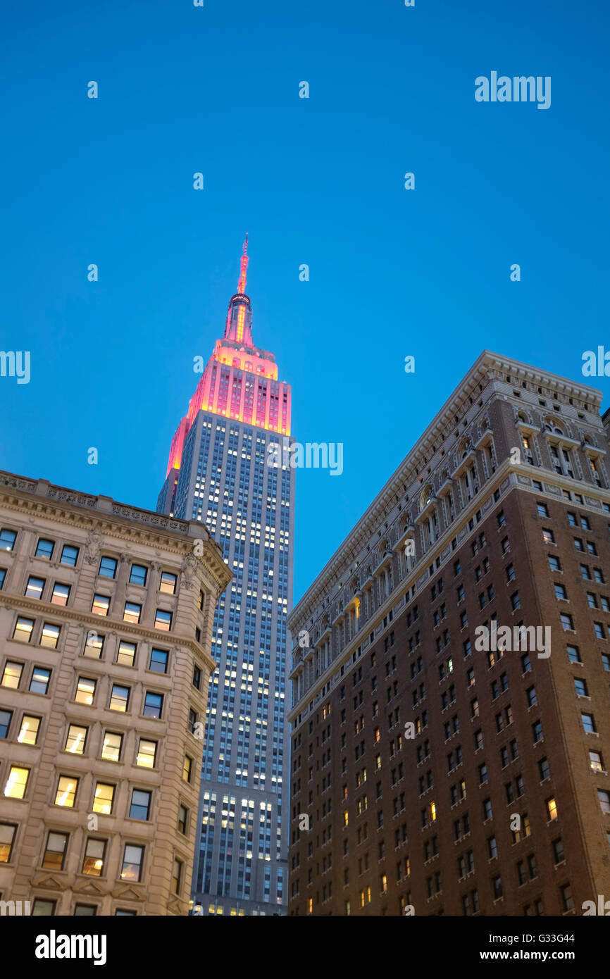 Empire State Building New York Stock Photos & Empire State Building New ...