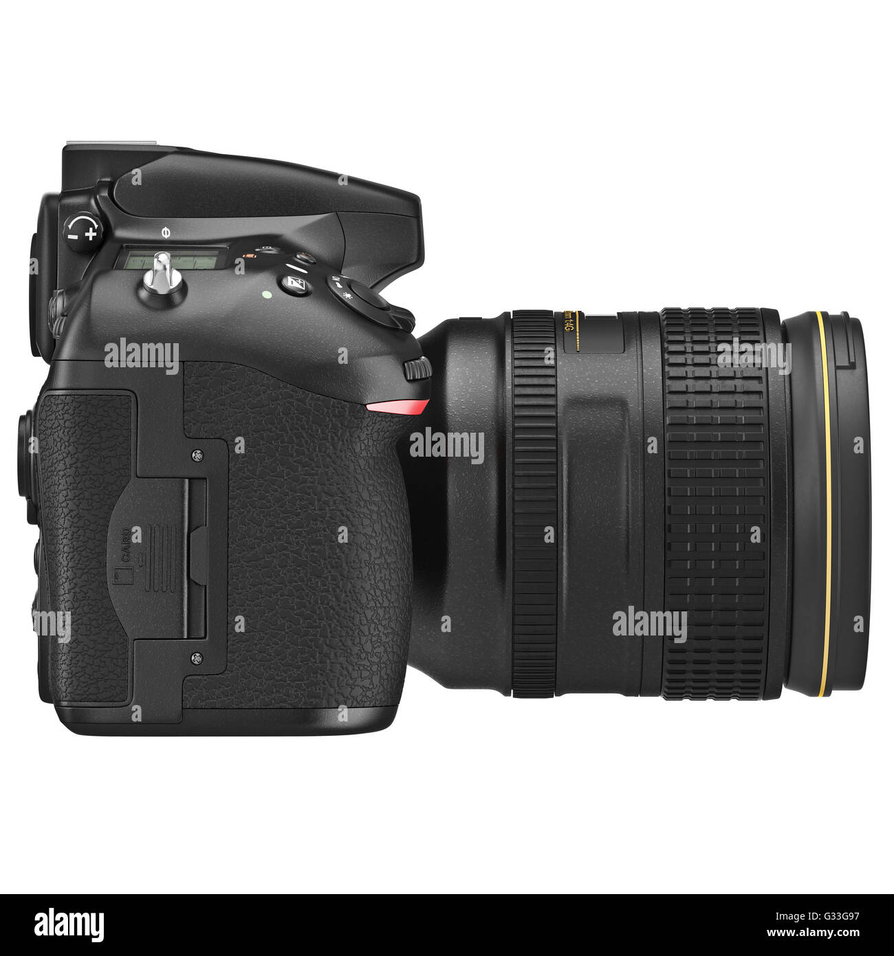DSLR camera, side view Stock Photo - Alamy