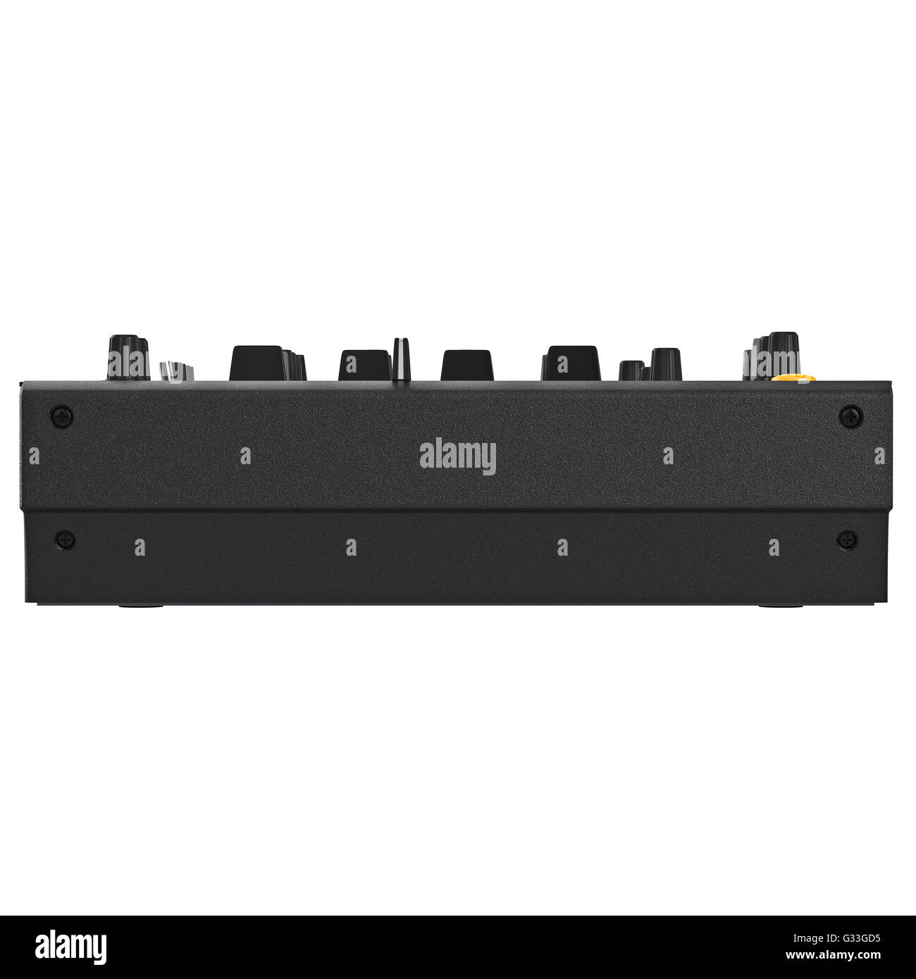 Dj mixer, front view Stock Photo - Alamy