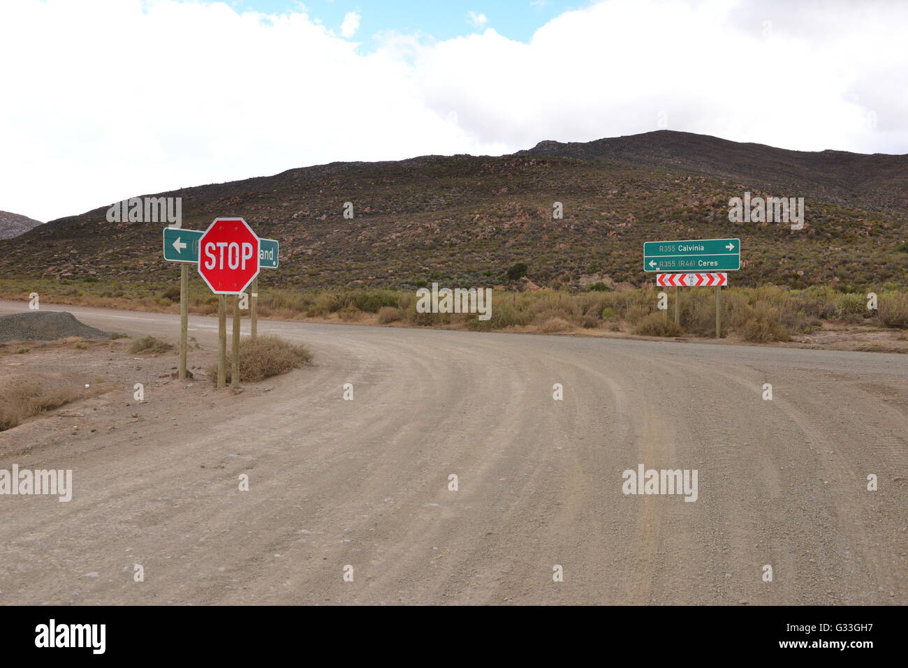 African road sign directions signs hi-res stock photography and images ...