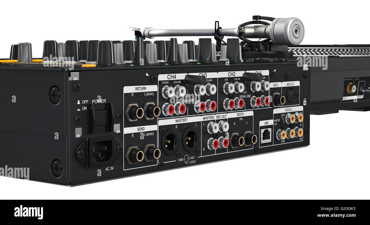 Dj controllers hi-res stock photography and images - Alamy