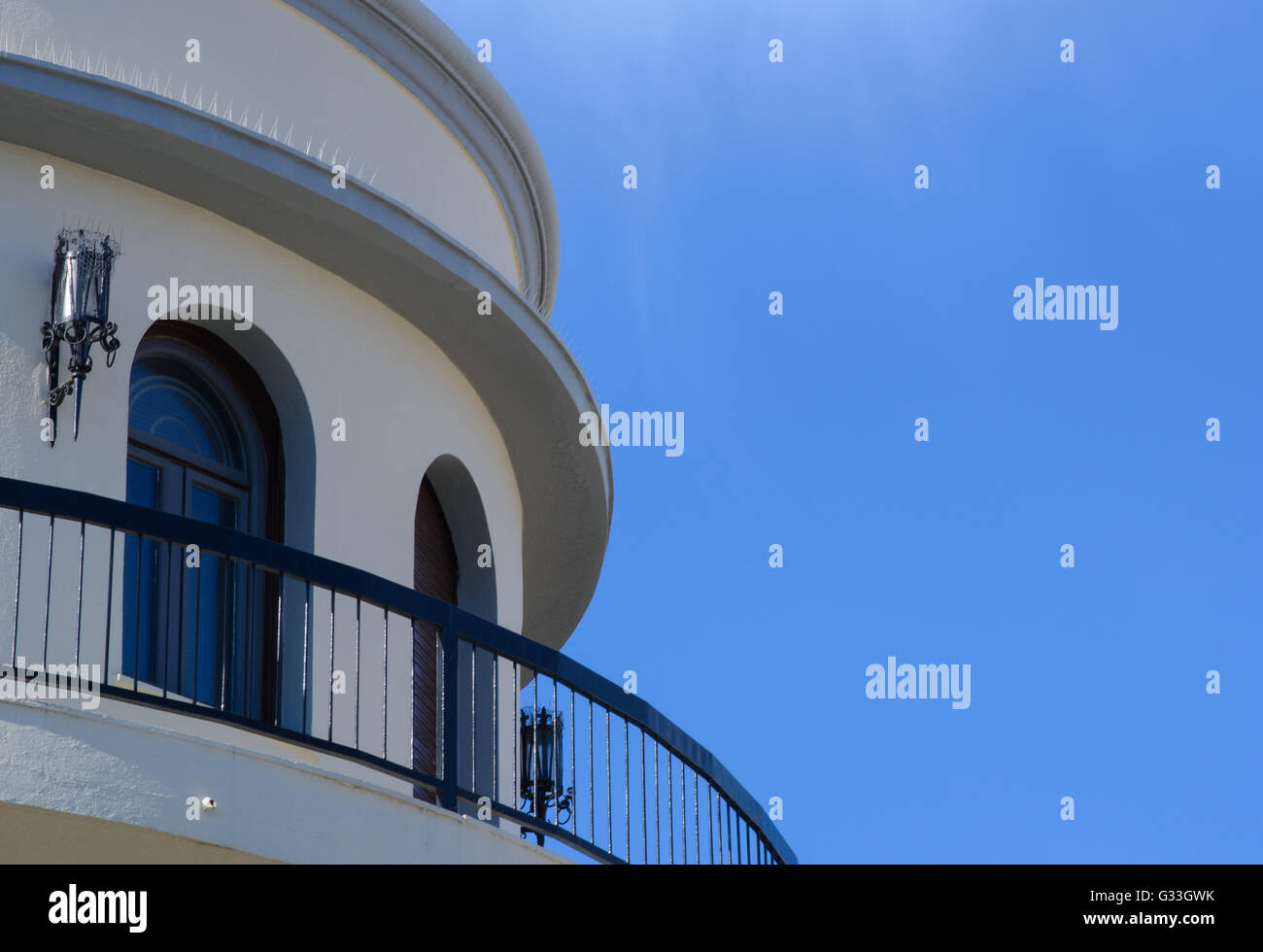 Round balcony hi-res stock photography and images - Alamy