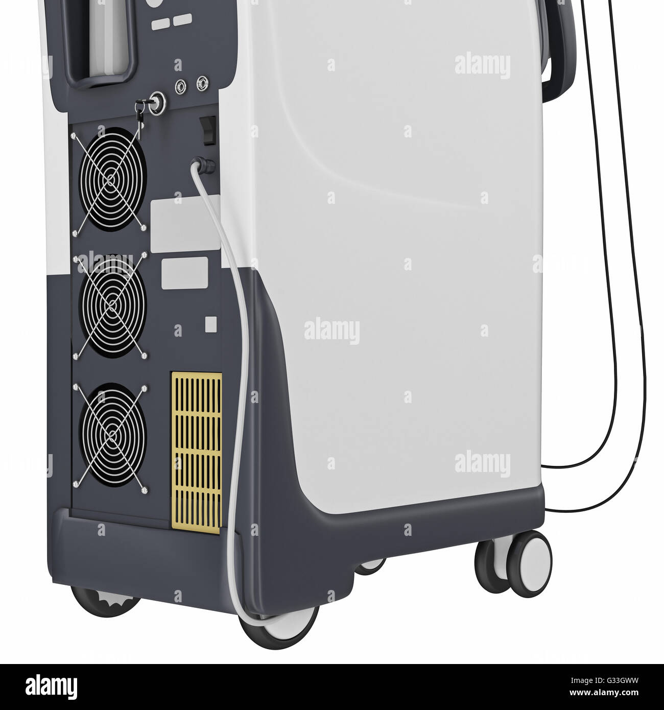 Medical laser device, close view Stock Photo - Alamy