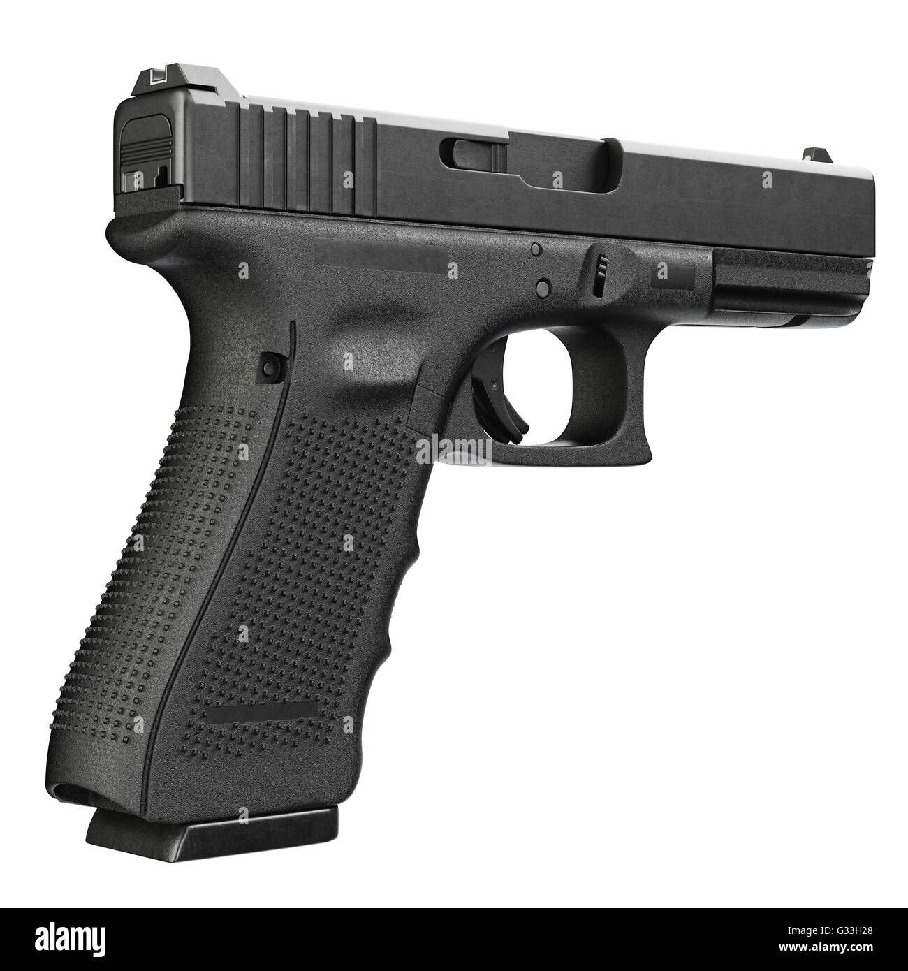 Metallic pistol hi-res stock photography and images - Alamy