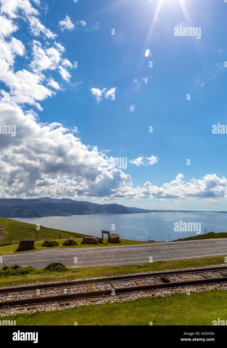 Llandudno beach sunset hi-res stock photography and images - Alamy