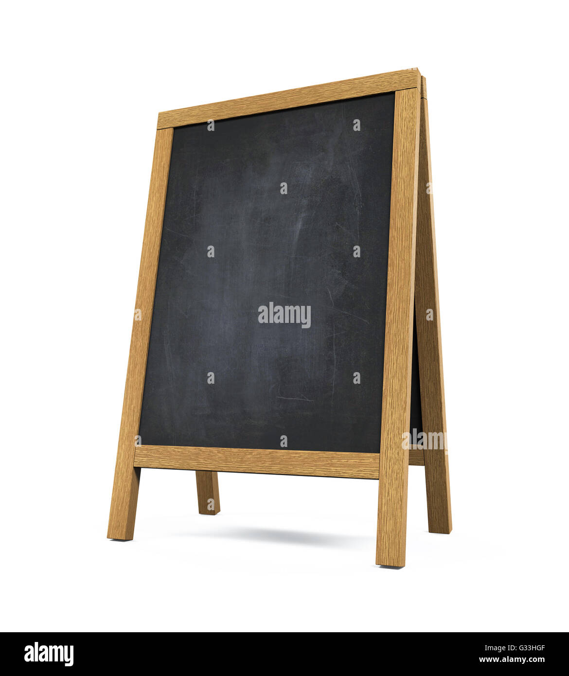 Restaurant sidewalk menu sign Cut Out Stock Images & Pictures - Alamy