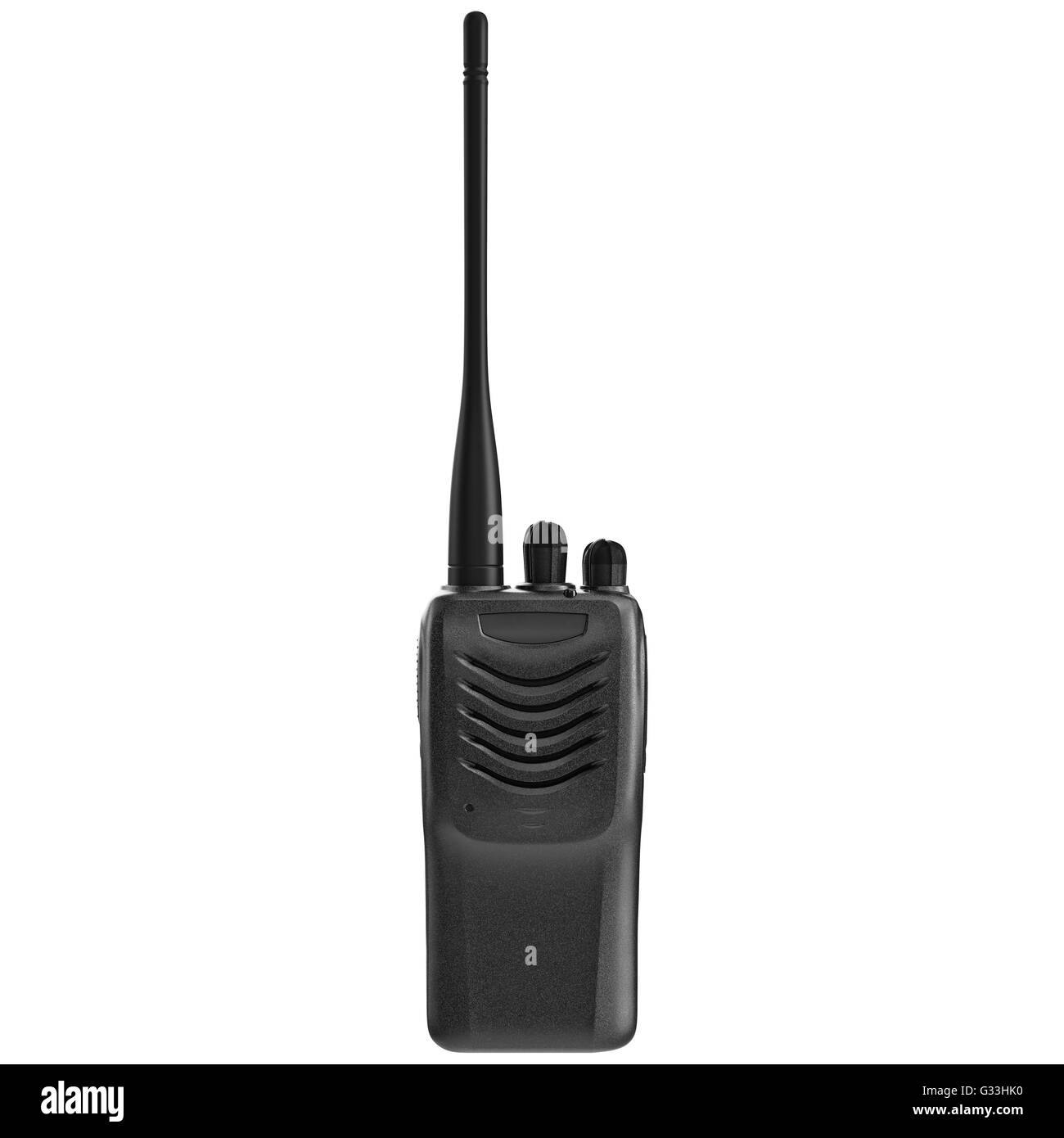 Portable radio mobile, front view Stock Photo - Alamy