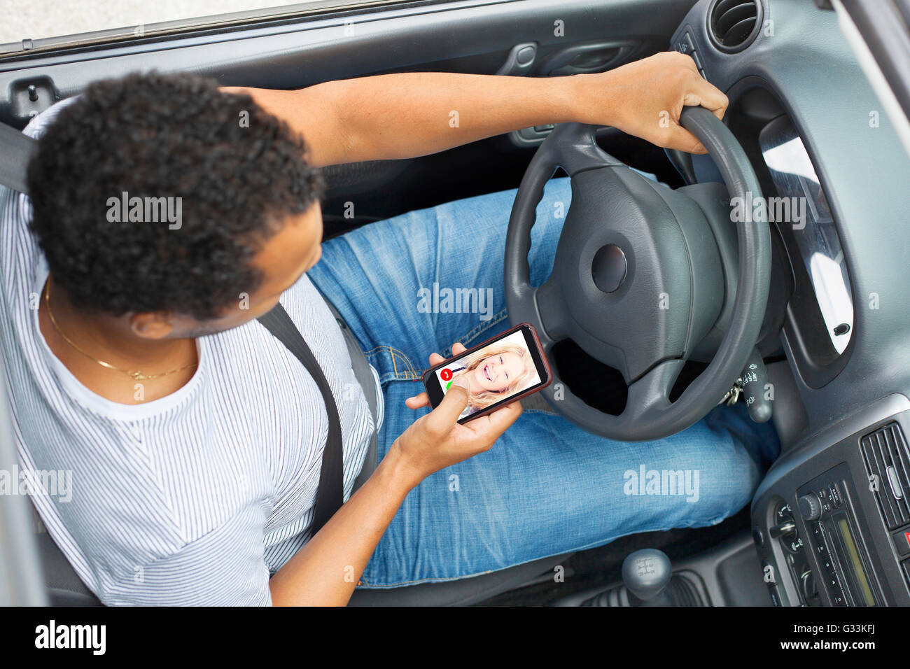 1 man driving hi-res stock photography and images - Alamy