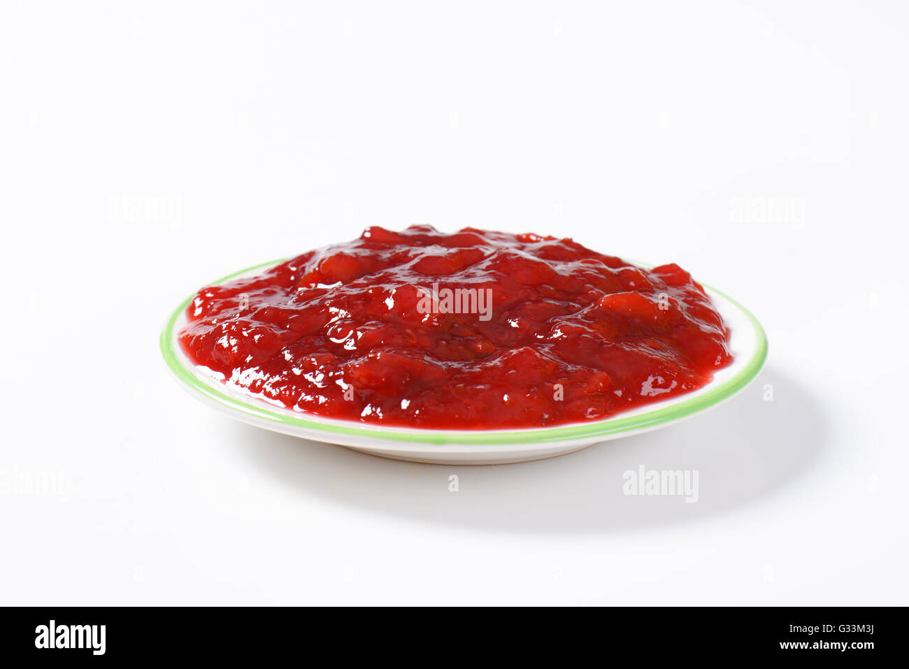 Strawberry jam Cut Out Stock Images & Pictures - Alamy