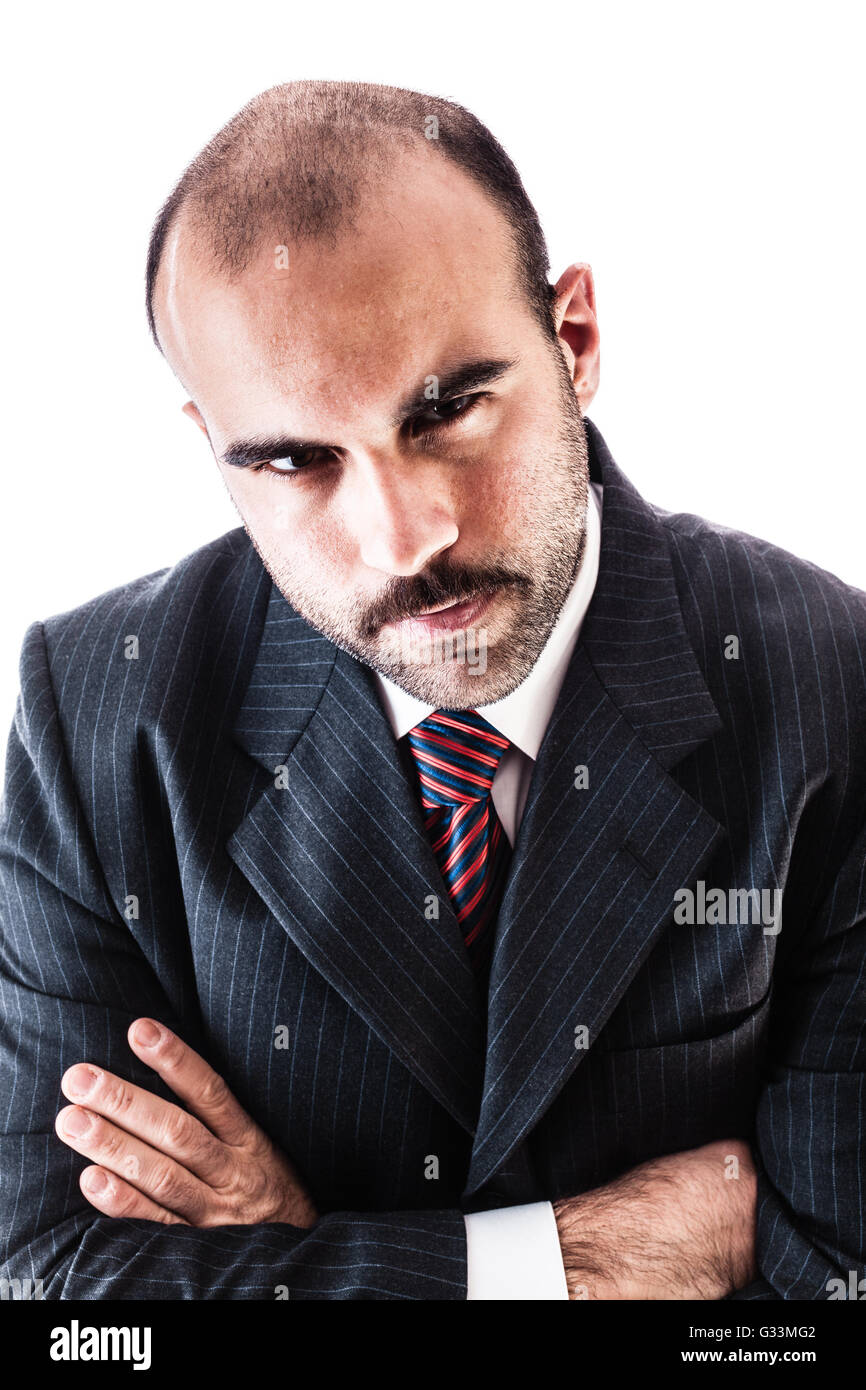 Portrait big mafia boss hi-res stock photography and images - Alamy