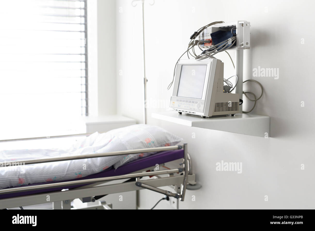 Postoperative room, recovery room at the hospital Stock Photo - Alamy