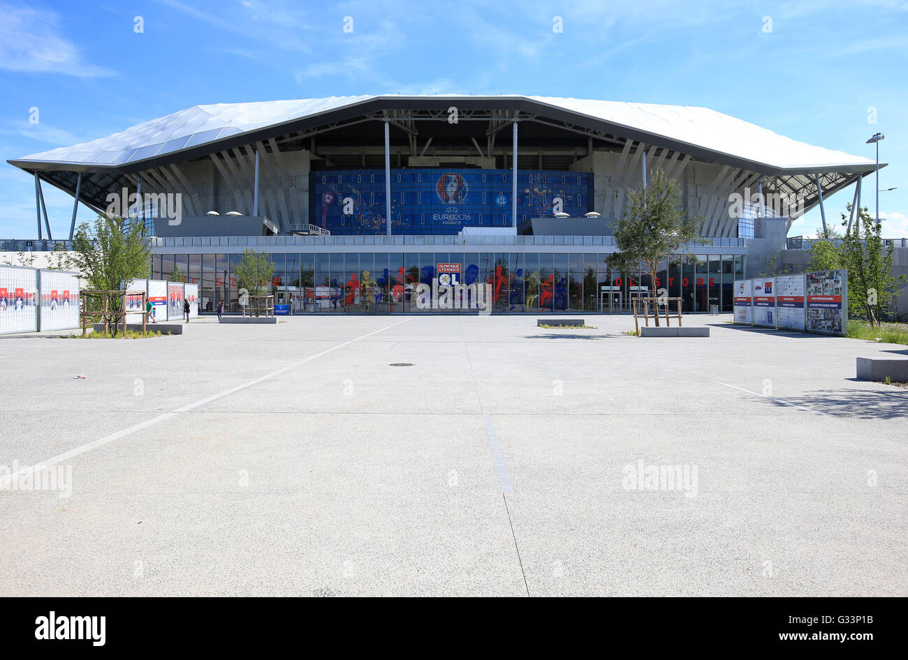 Parc olympique lyonnais view hi-res stock photography and images - Alamy