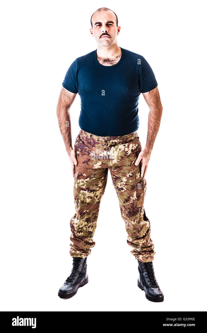 Soldier wearing camouflage hi-res stock photography and images - Alamy