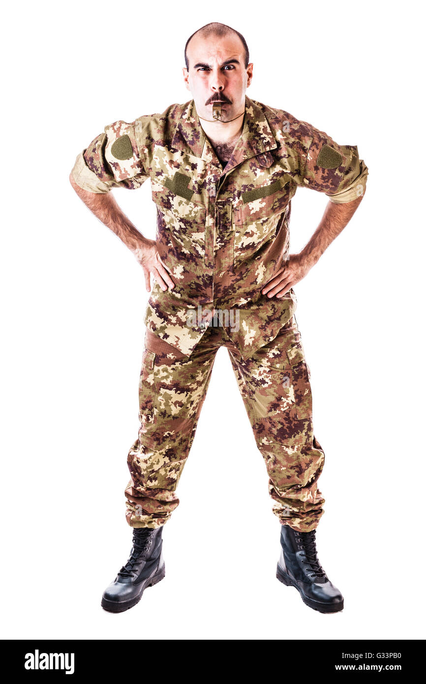 Drill sergeant hi-res stock photography and images - Alamy