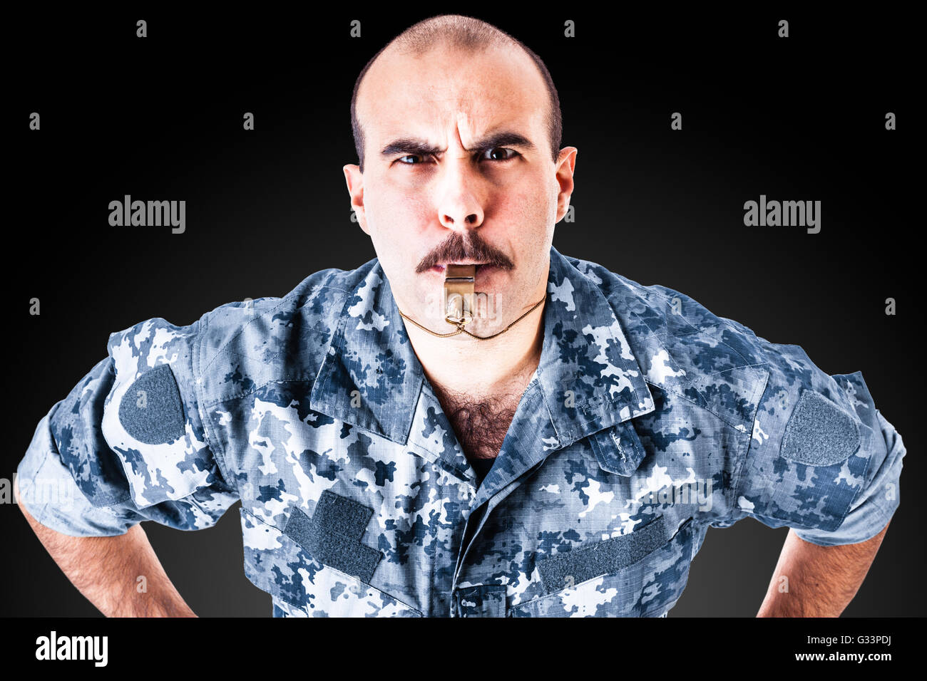 Drill sergeant hi-res stock photography and images - Alamy