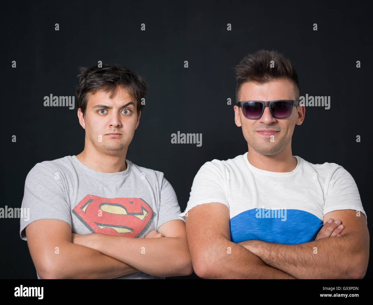 Self confident guys hi-res stock photography and images - Alamy