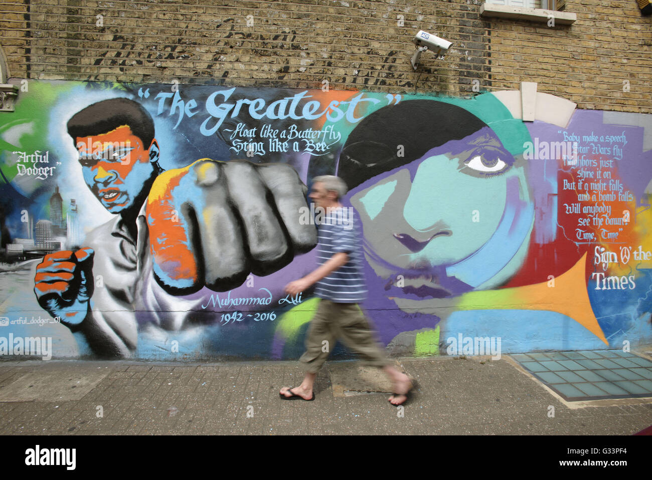 Boxing mural hi-res stock photography and images - Alamy
