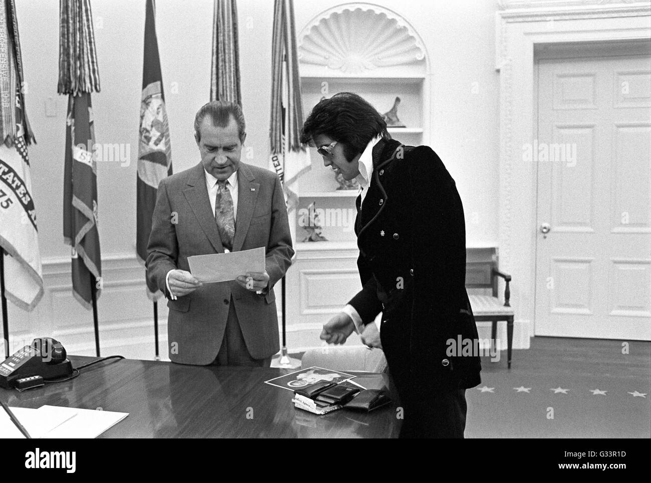 Elvis presley narcotics bureau hi-res stock photography and images - Alamy