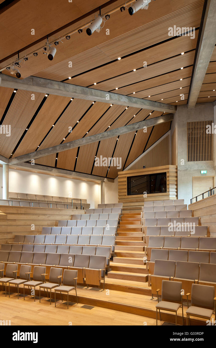 Auditorium and lecture hall. Wolfson College Auditorium, Oxford, United ...
