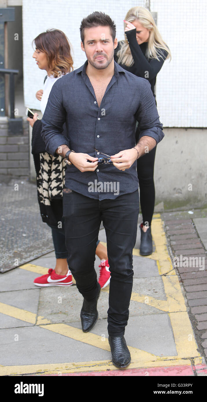 Spencer Mathews outside ITV Studios Featuring: Spencer Mathews Where ...